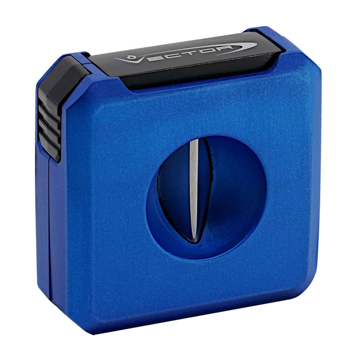 Cortador Vector VCube Metallic Blue Rubber Satin Matte – LIEB Tobacco ...